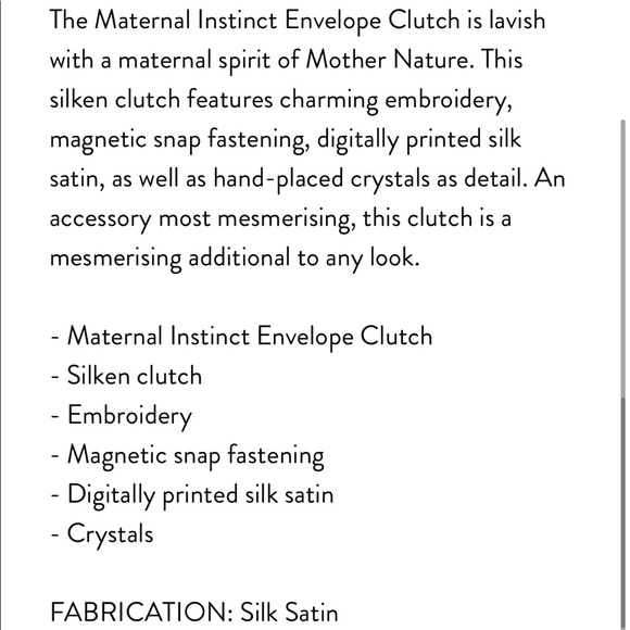 Camilla | Bags | Camilla Maternal Instinct Silk Print Embellished ...